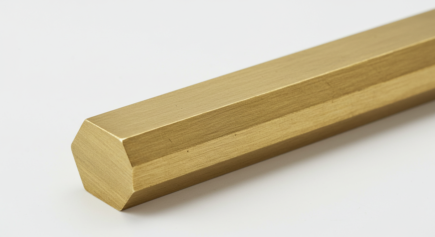 A464 Brass Octagonal Rod | Lewis Brass